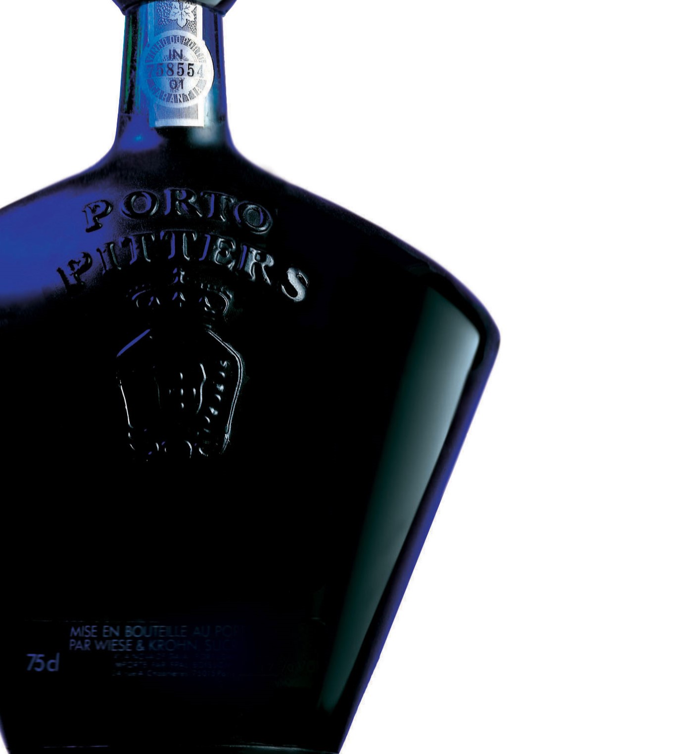 Design produit d'une bouteille de Porto pour Pitters- Michel Tortel